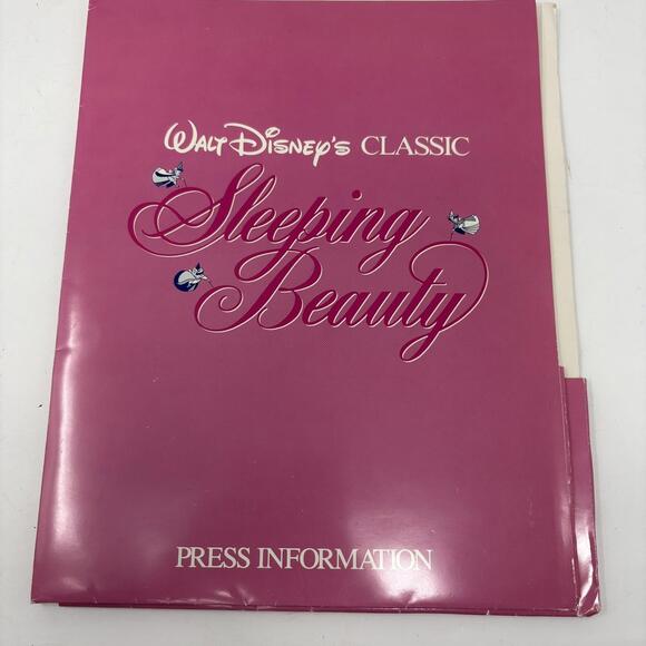 Other | Walt Disneys Sleeping Beauty 1959 Original Press Kit With ...